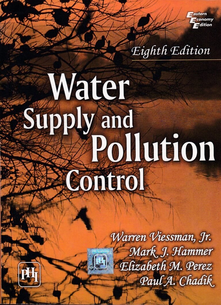 Water Supply and Pollution Control – chethanaonline.com