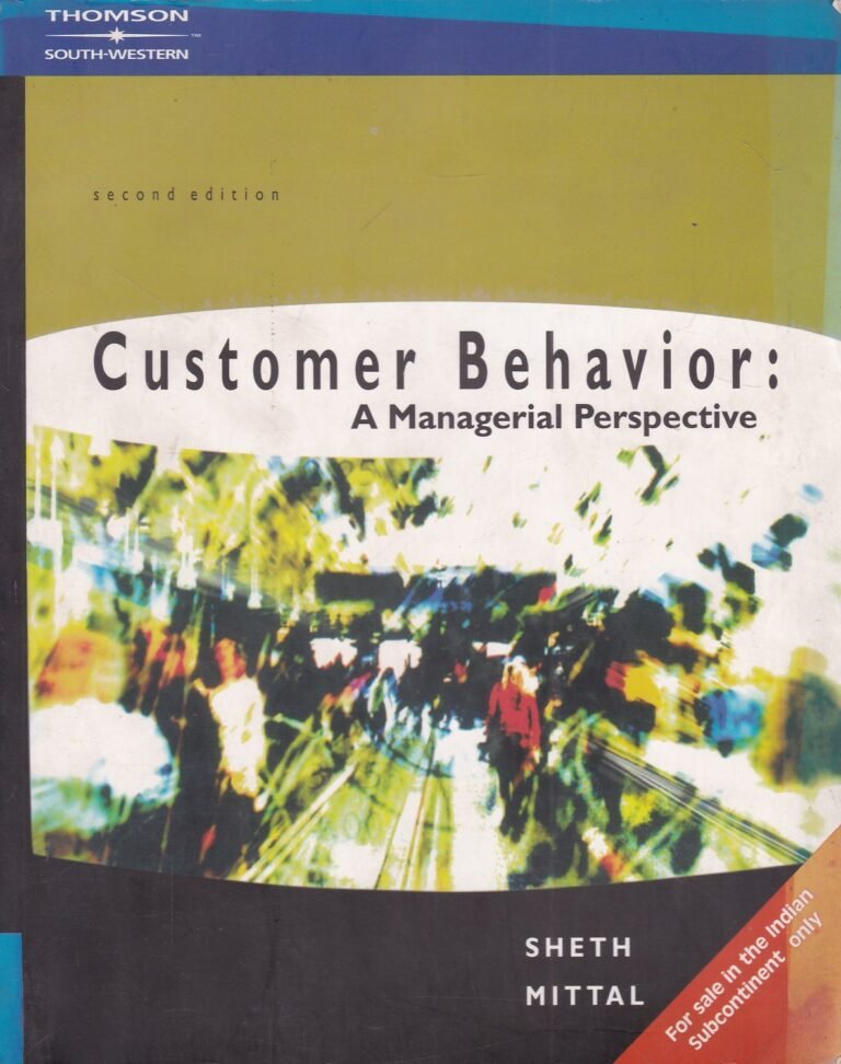 Consumer Behavior A Managerial Perspective – chethanaonline.com